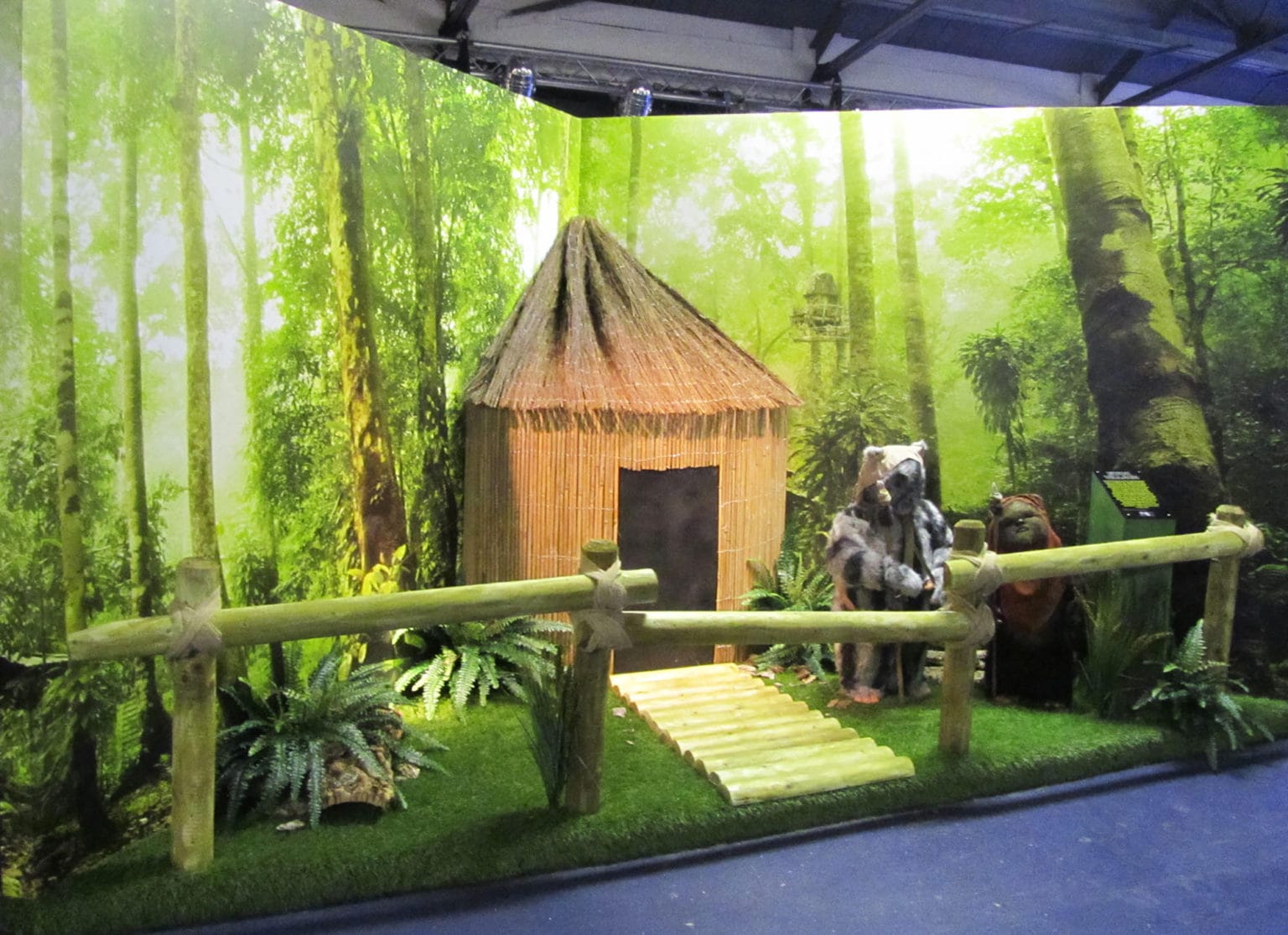 Star-wars-ewok-exhibition-backdrop-graphics-stand - De-Signs Harrogate