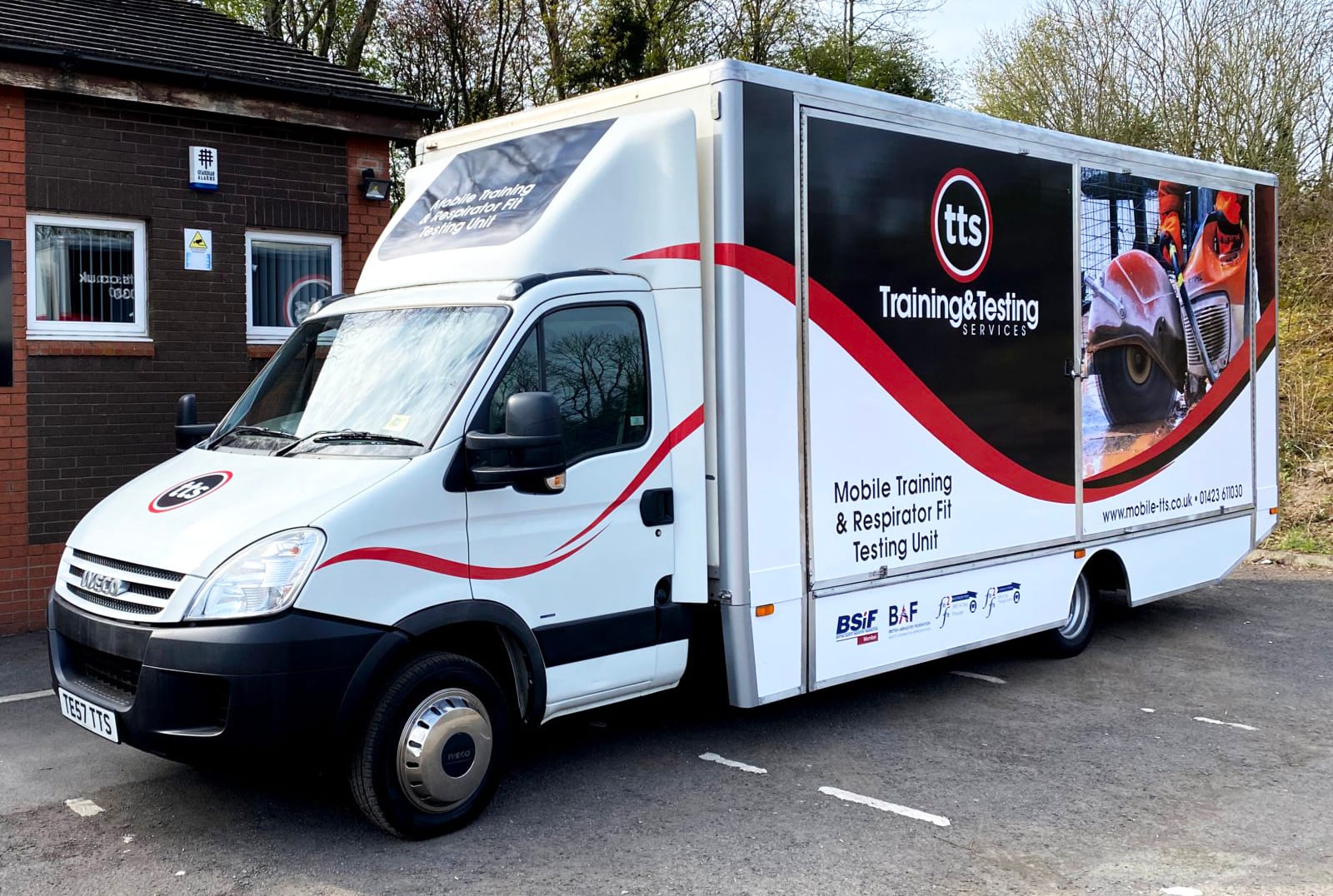 TTS Trailer Vehicle Graphics 2 full wrap - De-Signs Harrogate